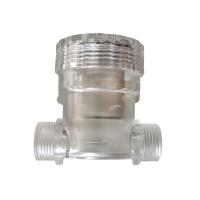 China Vanka 3/8 NPT Inline Water Tank Filter 60mm Nylon Stainless Steel Mesh for sale