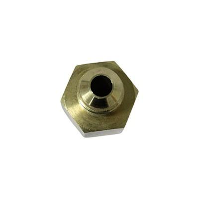 China Conector de tubo de gás reto de latão para uso em fogão à venda