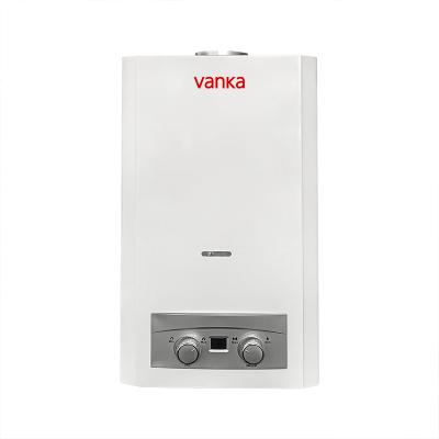 China 10L Flue Gas Water Heater with 84% Efficiency and Low Water Pressure Start for sale