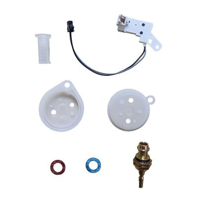 China Complete Flue Gas Water Heater Accessories Set with Diaphragm Thermostat Microswitch Sensor and Valve for sale