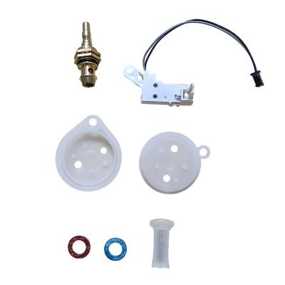 China Complete Flue Gas Water Heater Accessories Set with Diaphragm Thermostat Microswitch Sensor and Valve for sale