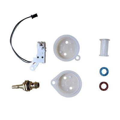China Complete Flue Gas Water Heater Accessories Set with Diaphragm Thermostat Microswitch Sensor and Valve for sale