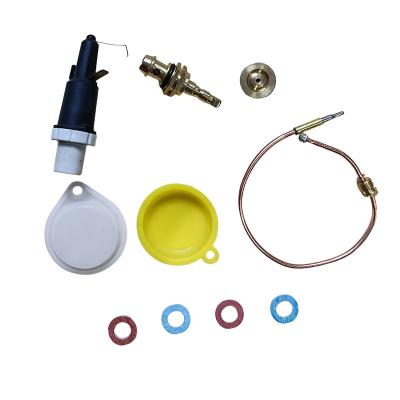 China Flue Type Gas Water Heater Accessories Set Diaphragm Thermostat Microswitch Sensor Valve for sale