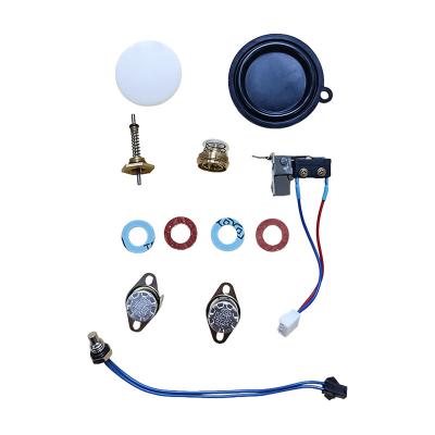 China Complete Spare Parts Kit for Flue Gas Water Heater Thermostat Diaphragm Sensor Valve Microswitch for sale