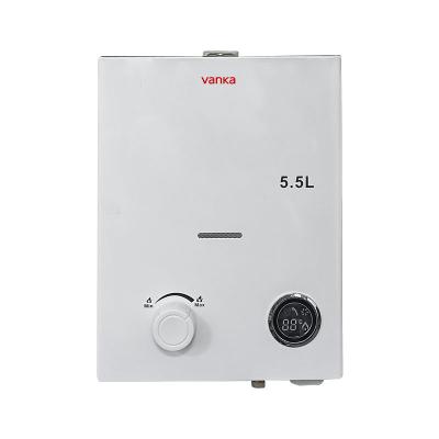 China Single Knob Control Instant Heating High Efficiency Flue Gas Water Heater for Home Use for sale