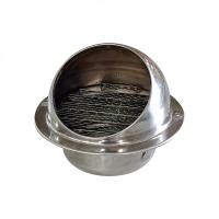 China Wall Gas Heater Vent Pipe Windproof Rainproof Cover 100mm 150mm for sale