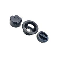 China Ergonomic Oven Knob Kit 4-Pack Heat-Resistant Plastic Metal 100-300C Gas Stove for sale