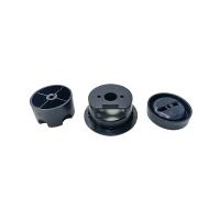 China Ergonomic Oven Knob Kit 4-Pack Heat-Resistant Plastic Metal 100-300C Gas Stove for sale