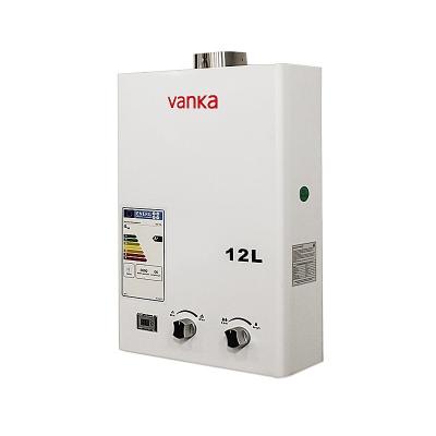 China Digital Adjustable Forced Exhaust Gas Heater Quiet Operation Anti Freeze 12L 24L Options for sale