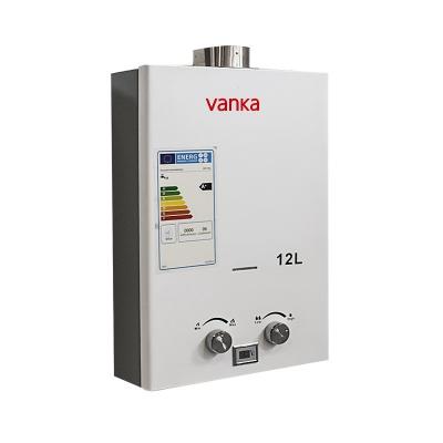 China Digital Forced Exhaust High Efficiency Gas Water Heater Electronic Ignition System for sale
