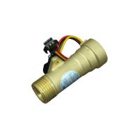 China Hall Effect Brass Water Flow Sensor for Wall Hung Boiler Spare Part 1.0MPa for sale