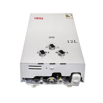 China 12L Wall Mounted 110V Tankless Natural Gas Water Heater On Demand Instant Hot Water For Shower Home Hotel And Apartment Use for sale