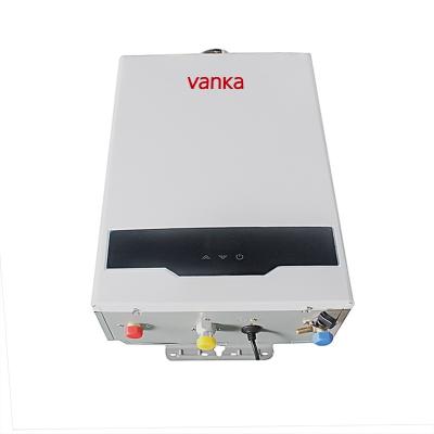 China 12L Indoor Digital Gas Water Heater Low Emissions And Energy Savings For Home Hotel Apartment And Commercial Use for sale