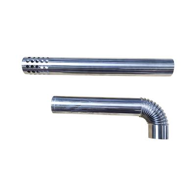 China Gas Water Heater Exhaust Pipe Kit Single Layer Stainless Steel Flue Pipe Set for sale