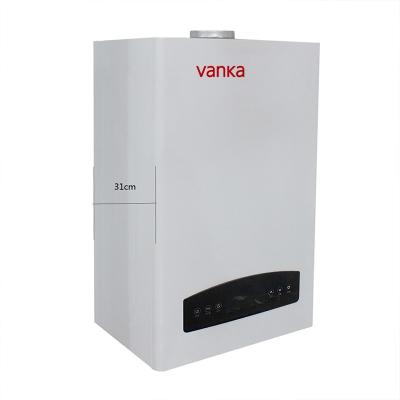 China Gas Combi Boiler Wall Hung Heating System Water Heater 24kW 220V Radiator Ready High Efficiency for sale
