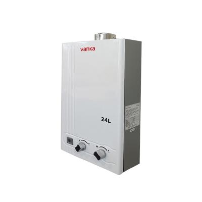 China Powerful Forced Exhaust Gas Water Heater with Digital Temperature Control for sale