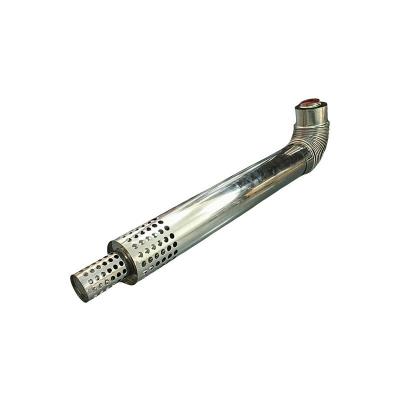 China Wall Mounted Gas Boiler Flue Pipe High Quality Stainless Steel Exhaust Duct Corrosion Resistant Durable Safe Ventilation for sale