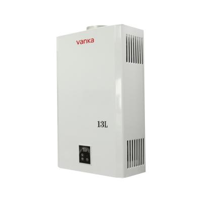 China 13L Chimney Type LPG Gas Water Heater Modern Flue Design with CE Certification for sale