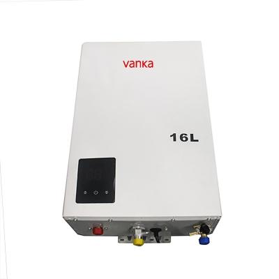 China JSQ16L Wall Mounted LPG Gas Water Heater Automatic Temperature Control for sale