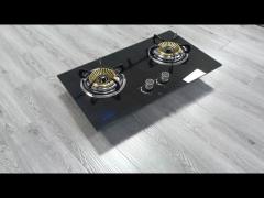 Premium gehard glas gaskachel LPG gas kookplaat 2 Oven Racks