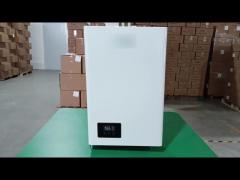 White 16L Digital Thermostatic Gas Water Heater with Single Flue Design Energy Saving and Quiet Operation