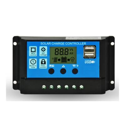 China Cheap price solar charge controller12V 24V 20A  pwm solar charge controller for sale