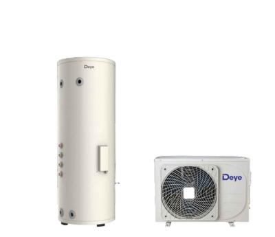 China on grid solar AC/DC air source heating and cooing air to water heat pump for sale