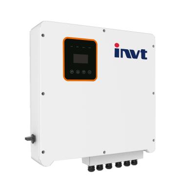 China High battery voltage  5kw invt hybrid inverter with wifi 1 phase mppt poland certification 96-400Vac 6kw 9kw 10kw 12kw for sale