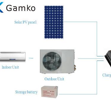 China High quality 36000btu hybrid solar air conditioner energy saving for sale