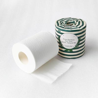 China Customized Soft Bamboo 2ply 3ply 4ply Toilet Paper Rolls Manufacturer of Bathroom Paper Tissues for sale