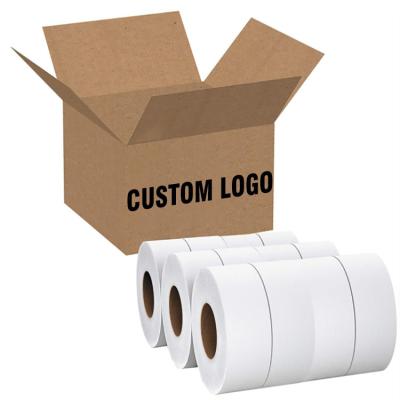 China Additive-Free Large Jumbo Roll  Flour Bamboo Pulp Soft Face Towel Sensitive Skin Tissue for sale