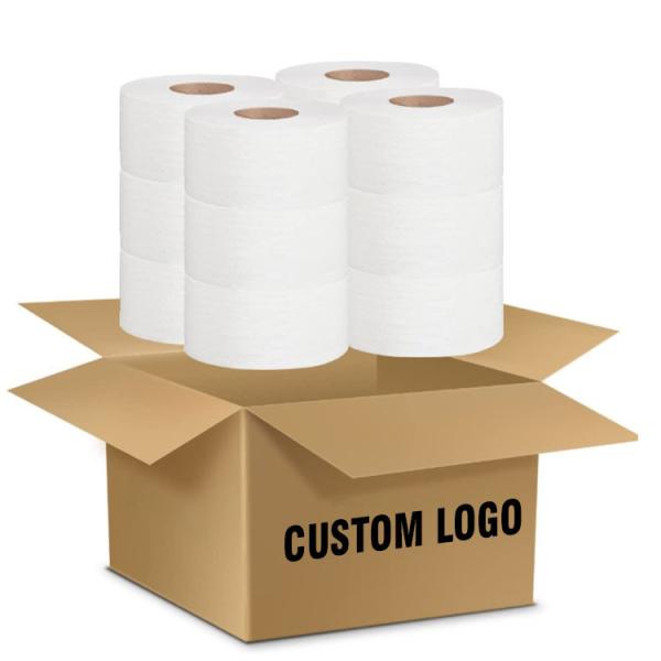 Quality Papel Higienico Jumbo 2ply 3ply Bamboo Jumbo Tissue Paper Roll for sale