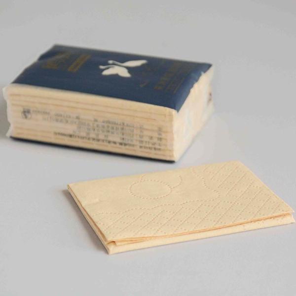 Quality YASHI Paper Custom Logo Bulk Unbleached Pocket Tissue for sale
