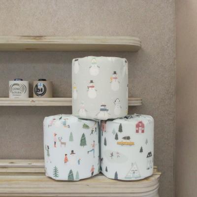 China Premium Quality Customizable Soft Toilet Paper Rolls Factory Wholesale Bathroom Essentials for sale