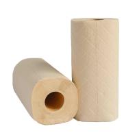 Quality Wholesale reusable paper hand towel organic bamboo bulk kitchen tissue towel for sale