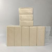 China High quality Home office Unbleached bamboo pulp soft 2ply rectangular facial tissue for sale