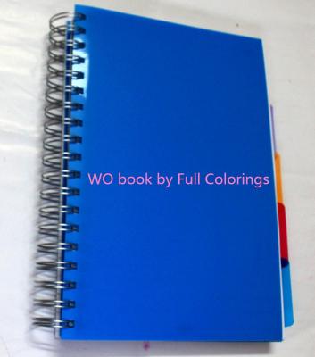 China WO BOOK WITH PLASTIC COVERS for sale