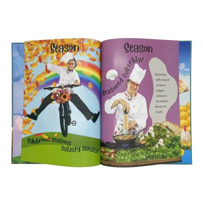China Factory Export Custom Cheap High Quality Coloring Brochures Hardcover Book Printing for sale