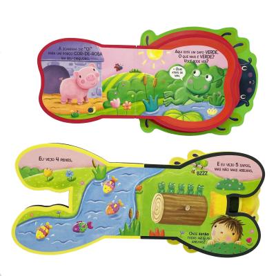 China Custom Children Animal Shape EVA Soft Foam Lift Flap Book Printing Sevrices, Animal Shape Book, Shaped Book for sale