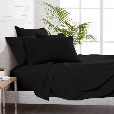 Cina Super Soft Microfiber 1800 Thread Count Letto Set 6pcs Stile Europeo e Americano in vendita