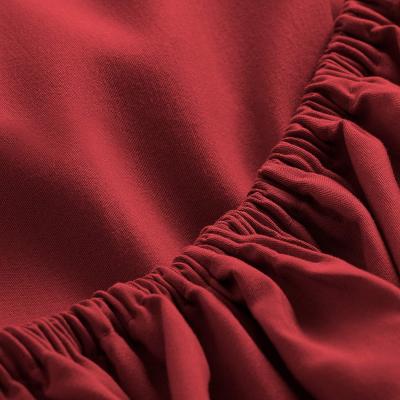 Cina 100% poliestere in microfibra semplice 5mm trim set di lenzuola da letto di lusso per 6pcs a Xinpai in vendita