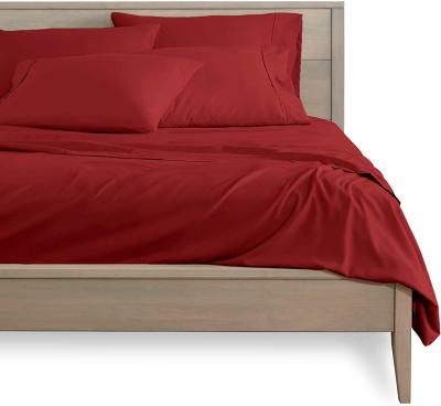 Cina 100% poliestere in microfibra semplice 5mm trim set di lenzuola da letto di lusso per 6pcs a Xinpai in vendita