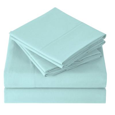 Cina 6 PC Set di biancheria da letto in microfibra super morbida resistente alle rughe e alla sbiadimento per tasche profonde da 14' in vendita