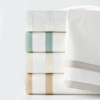 China 40 Fabric Count Lace Hem Luxury Bedding Sheet Set 4pcs Polyester Microfiber for sale