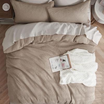 Cina Aggiungi un tocco di lusso alla tua camera da letto con il set di copertura per coperte in cotone al 100% in vendita
