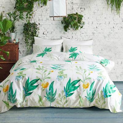 Cina 300tc Conteggio dei fili Modello solido 100% lenzuola da letto a liocellula per un sonno comodo in vendita