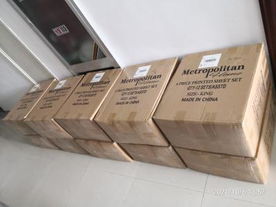 Cina NO Riempimento 6pcs tessuto in microfibra 80gm 100% lenzuola da letto in poliestere Set al meglio in vendita