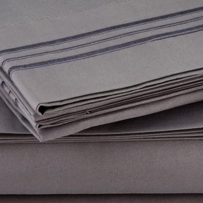 Cina Conteggio di fili per tutte le stagioni 1800 100% di fogli di microfibra set 6pcs di 40 tessuti Conteggio in vendita
