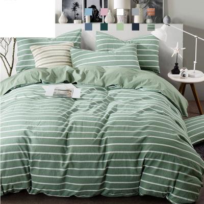 Cina Set di lenzuola di cotone traspirante e durevole, con disegno stampato moderno per un sonno confortevole in vendita