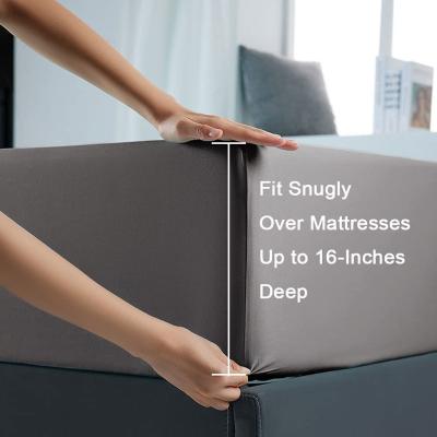 Cina Set di lenzuola per il riscaldamento della camera da letto in cotone egiziano puro al 100% con 800 fili in vendita